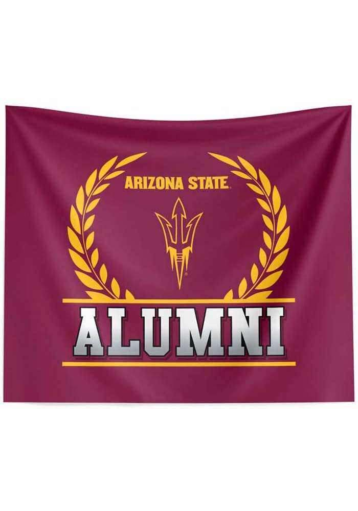 Arizona State Sun Devils MAROON Alumni 34xx40 Tapestry Blanket - 481392789