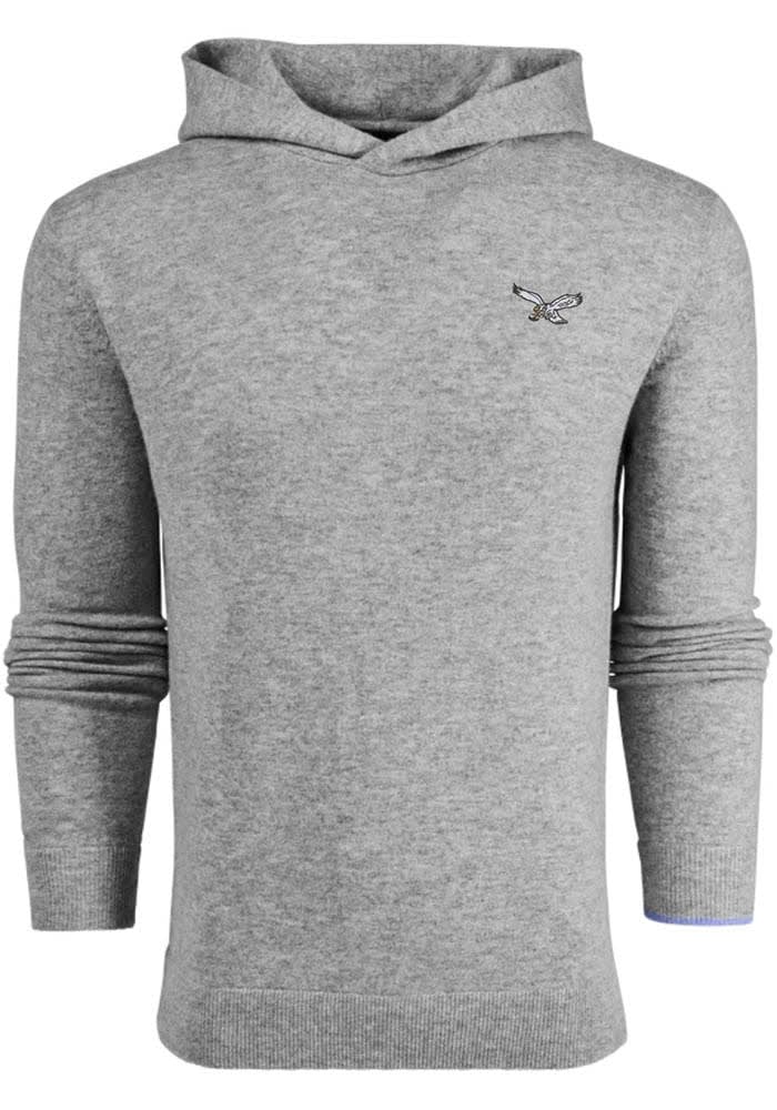 Greyson Philadelphia Eagles Mens GREY Koko Hoodie - 51030348