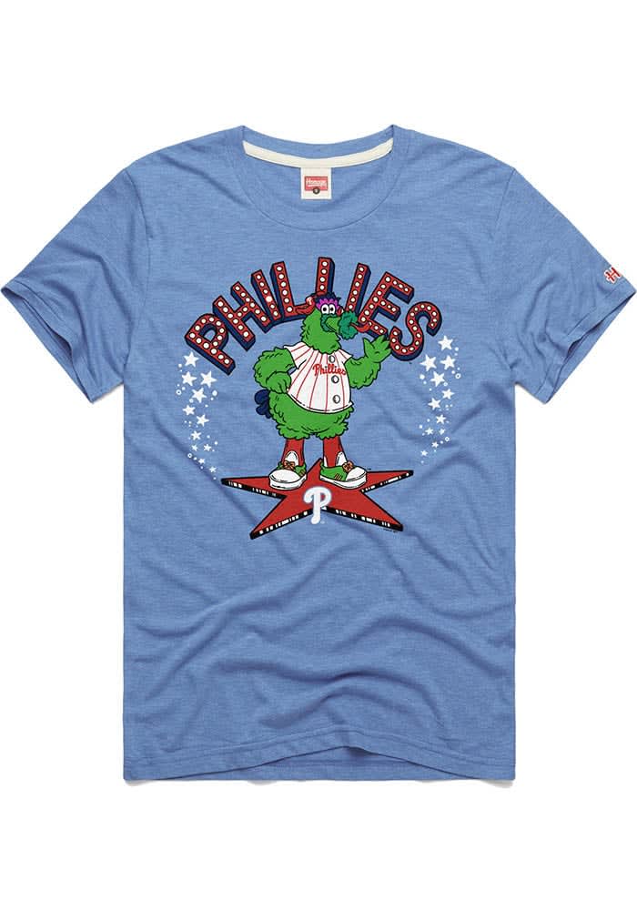 Phillie Phanatic Philadelphia Phillies Light Blue Homage Phillie