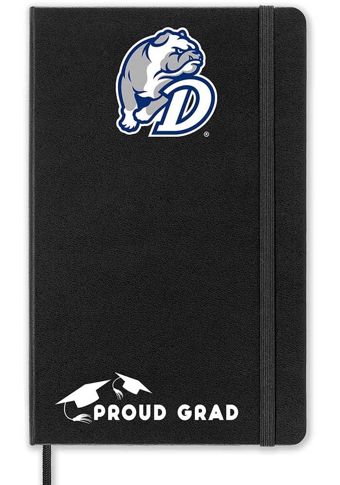 Drake Bulldogs BLACK Proud Grad team logo Notebook and Folder - 513811390
