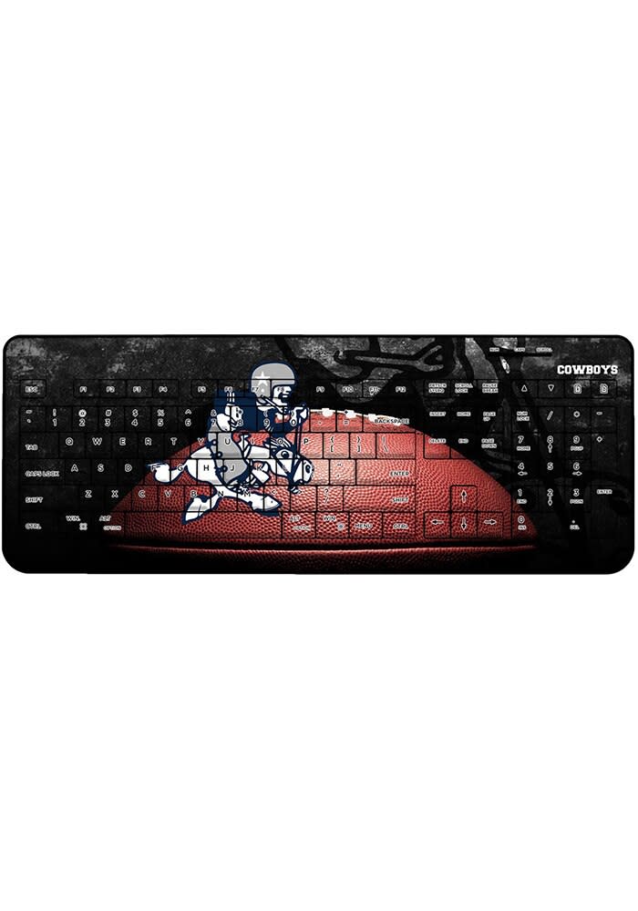 Dallas Cowboys BLACK Historic Legendary Wireless Keyboard - 51610865