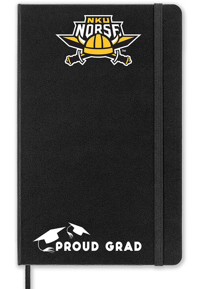 Northern Kentucky Norse Black Proud Grad Team Logo Notebook And Folder