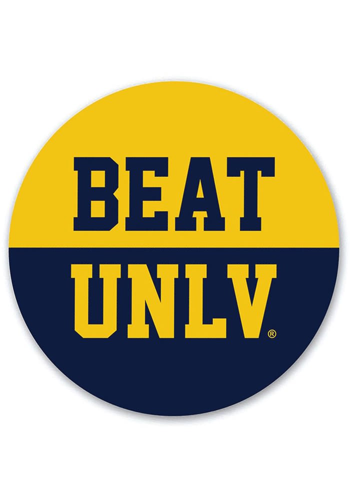 Michigan Wolverines Beat UNLV Button - 52130003