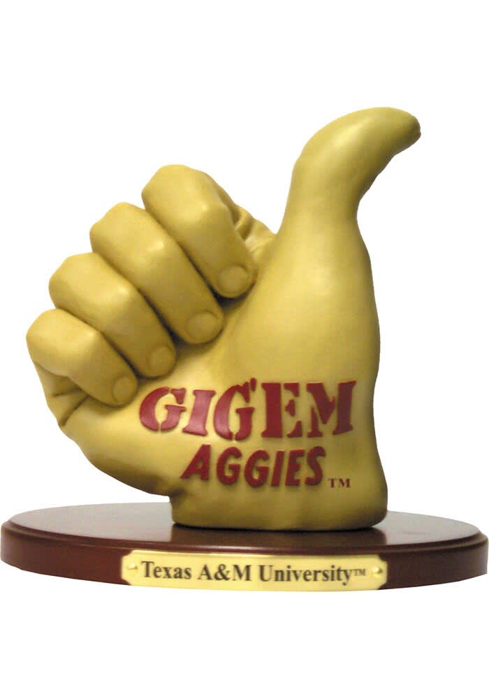 Texas A&M Aggies BROWN Mascot Figurine - 5240254