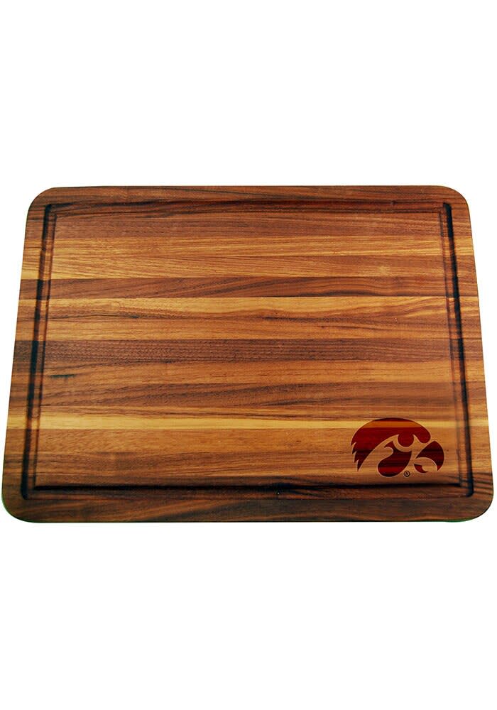 BROWN Iowa Hawkeyes Acacia Cutting Board - 52410462