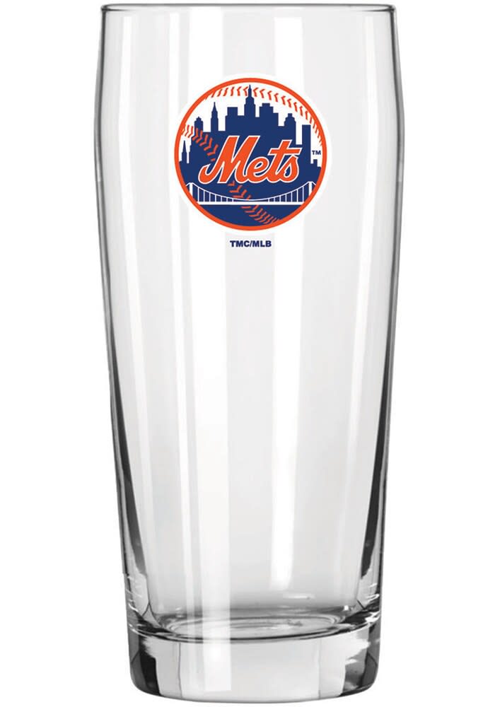 New York Mets CLEAR 16oz Pub Pilsner Glass - 52410684