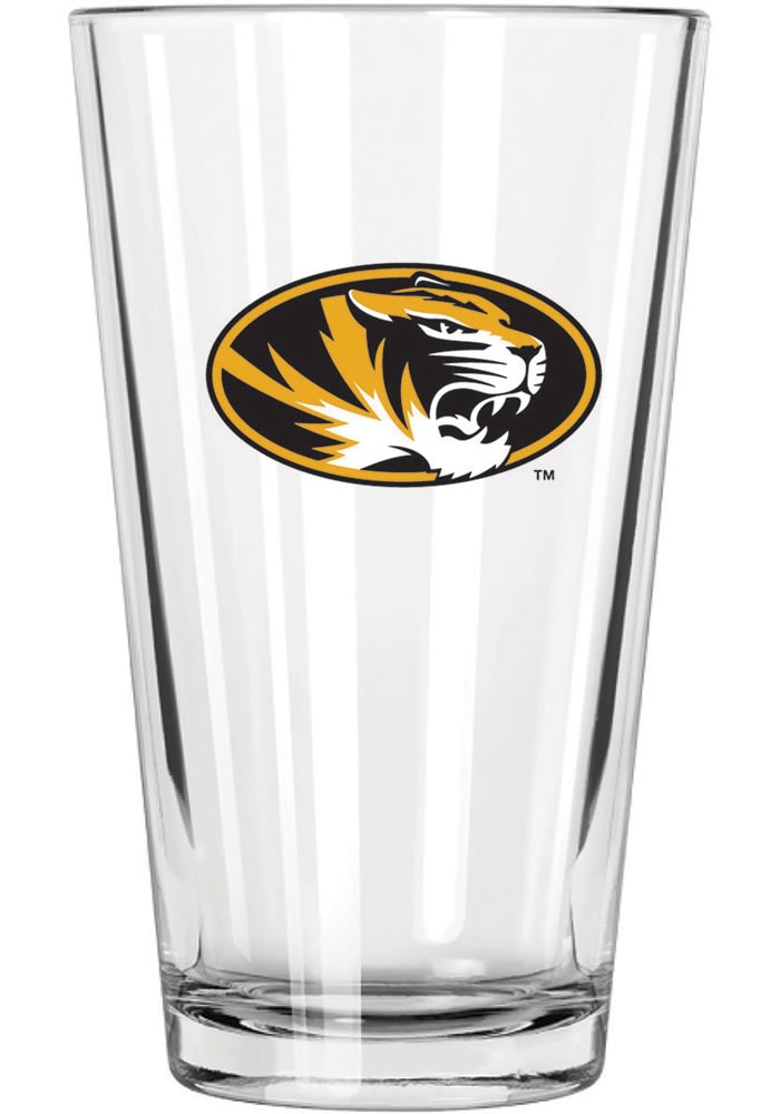 Missouri Tigers CLEAR 16 oz Pint Glass - 52411132