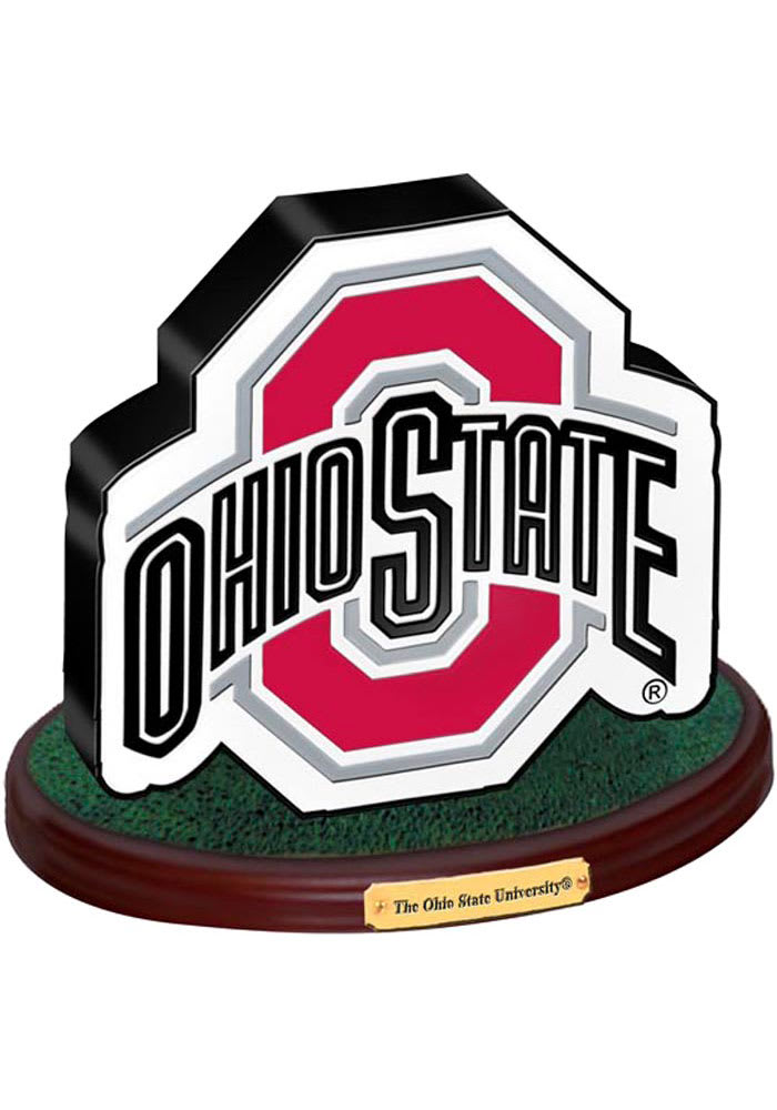 Ohio State Buckeyes Red Team Logo Figurine - 5241283