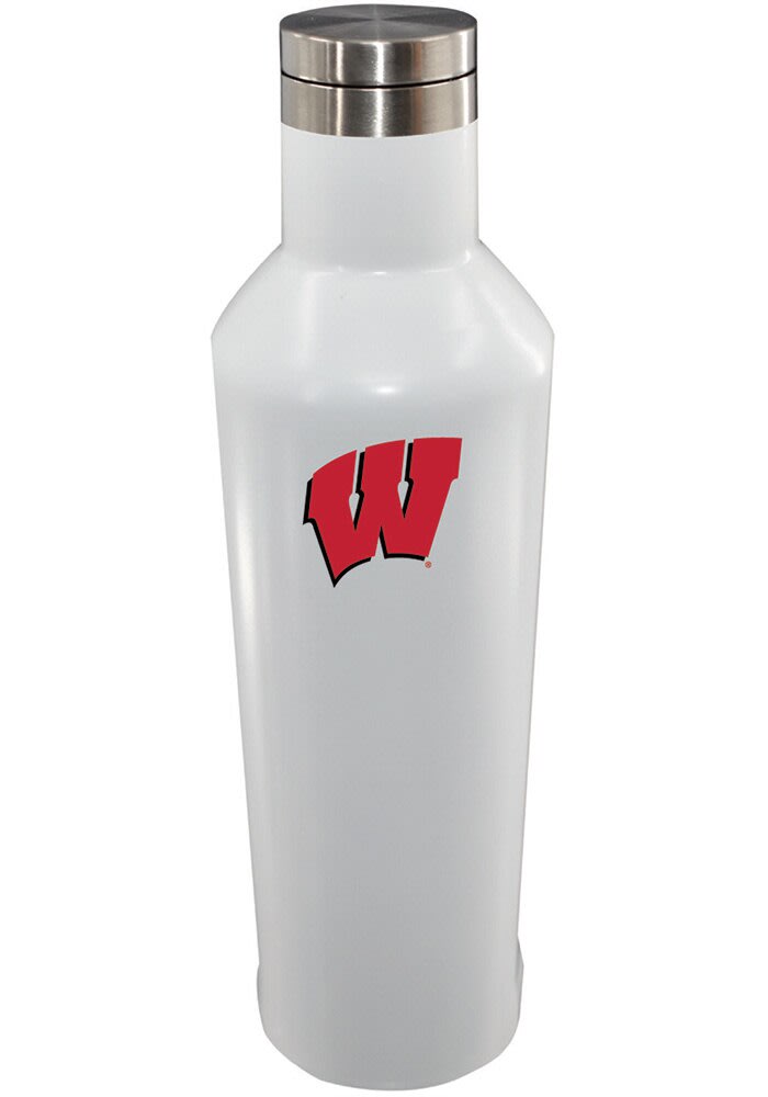 Wisconsin Badgers 17oz Infinity Water Bottle - WHITE