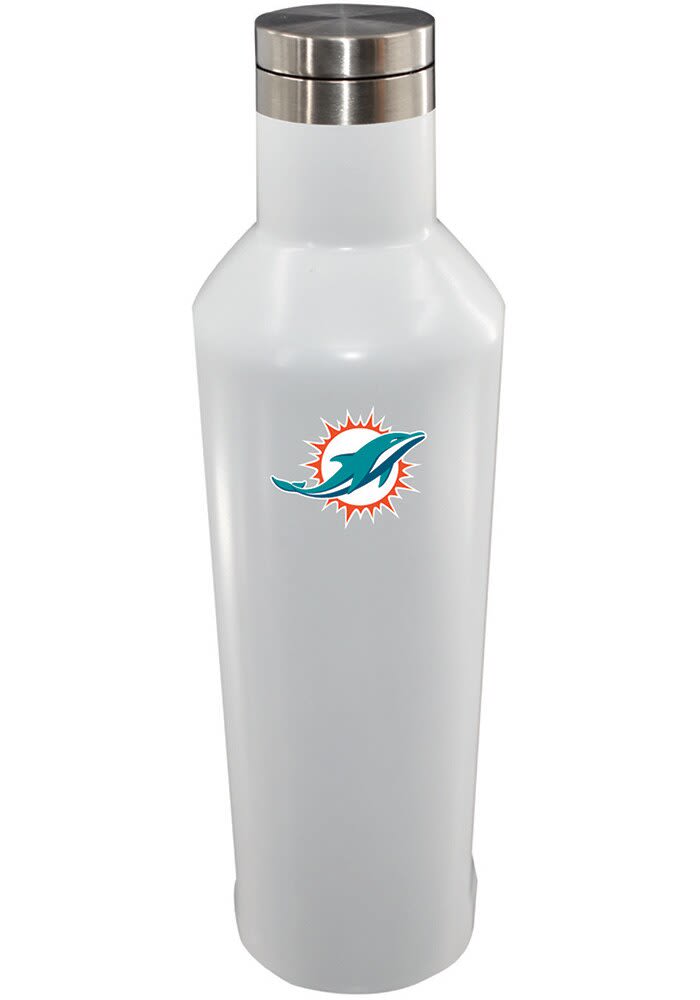 Miami Dolphins WHITE 17oz Infinity Water Bottle - 52413140
