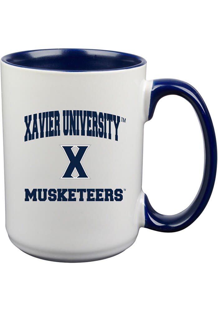 Xavier Musketeers White Arches Ceramic Mug - 52415673