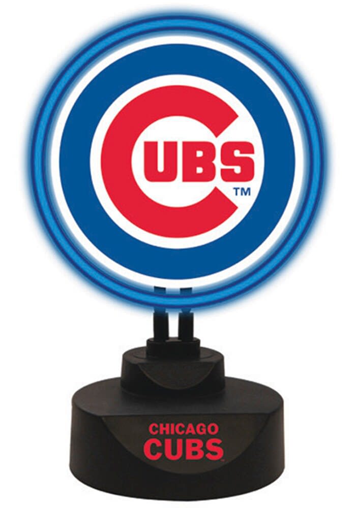Chicago Cubs Team Logo Neon Sign
