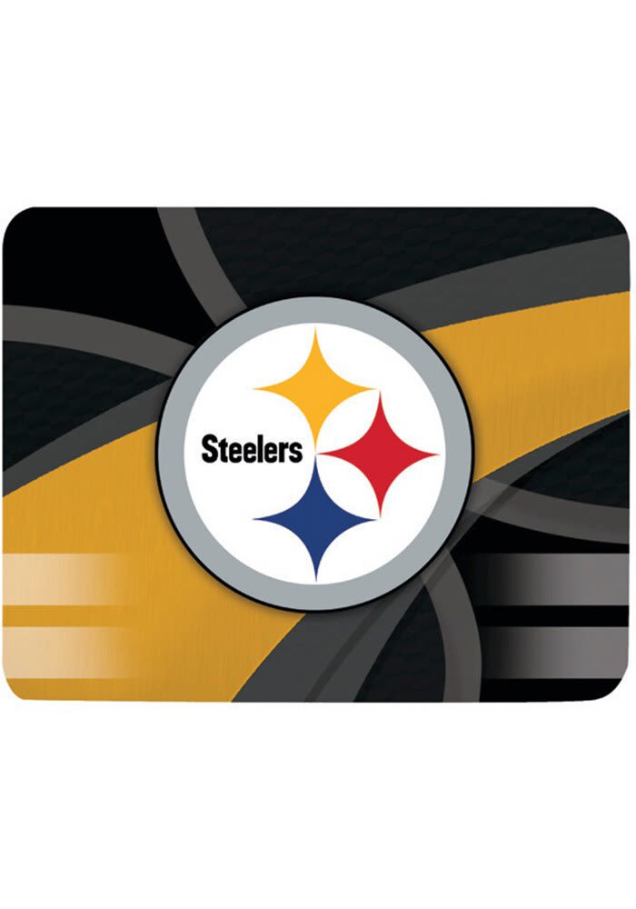 Pittsburgh Steelers Perfect Addition to Any Office Mousepad - BLACK