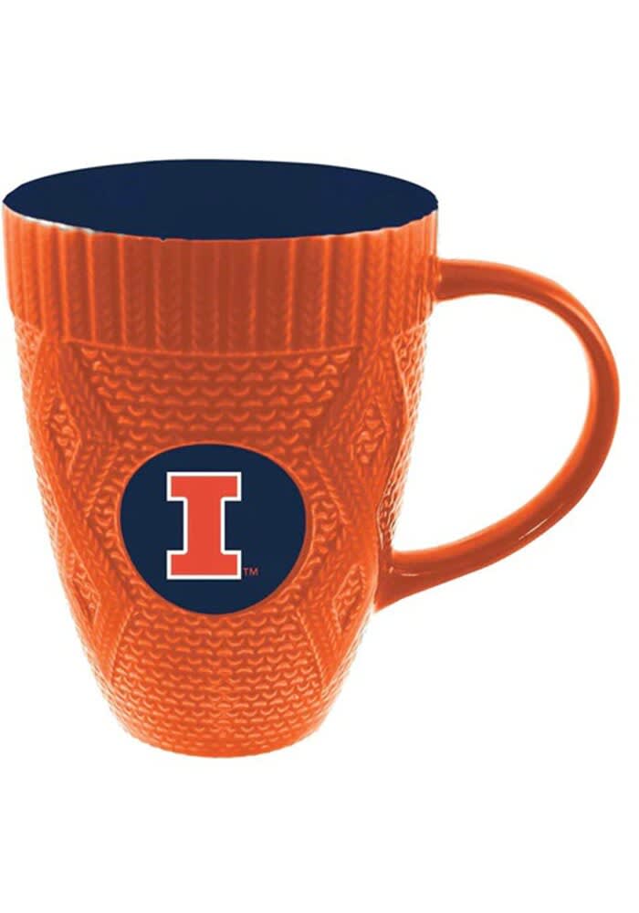 Illinois Fighting Illini Orange 16 oz. Mug