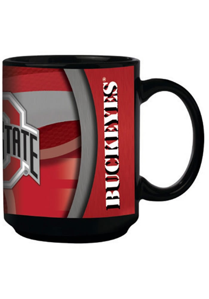 Ohio State Buckeyes Red 15 oz. Ceramic Mug - 5242561