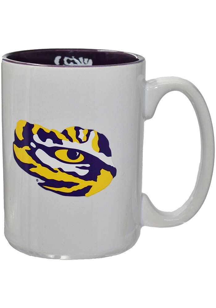 LSU Tigers PURPLE 15 oz. Ceramic Mug - 5242960