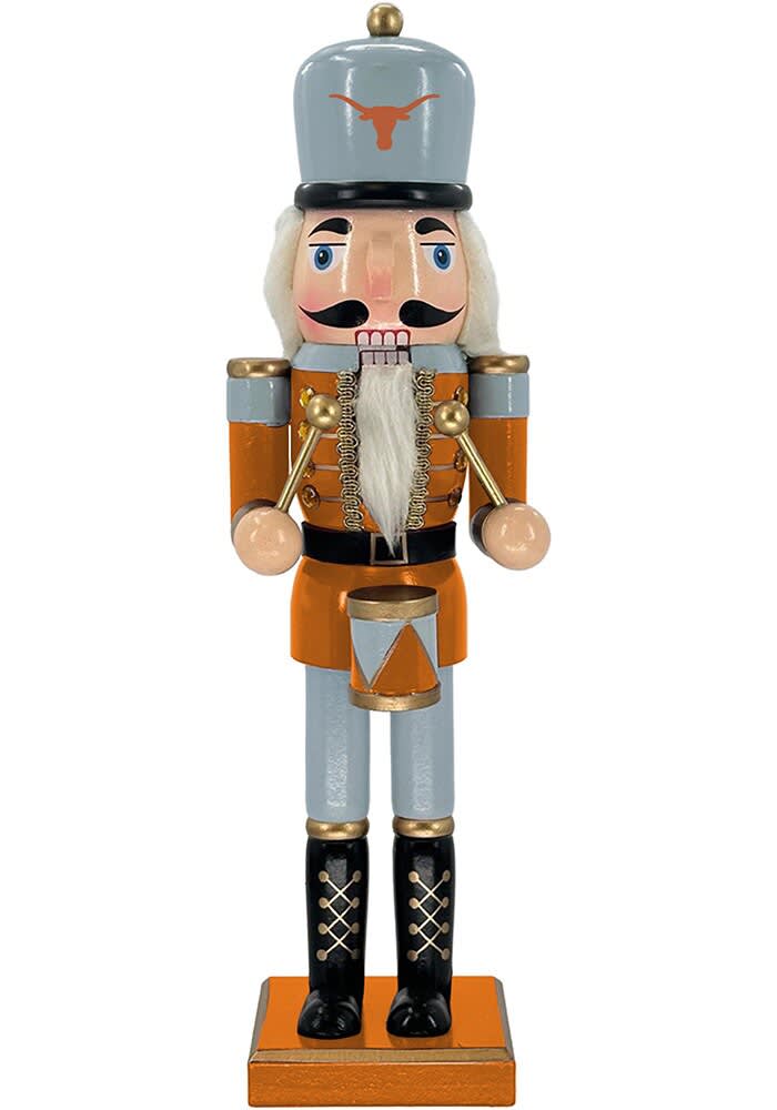 Texas Longhorns BURNTORANGE 14" Nutcracker Decor - 5243940