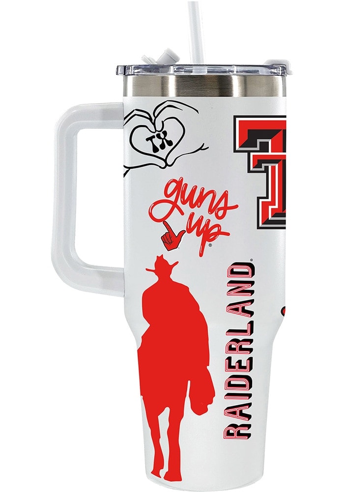 Texas Tech Red Raiders SCARLET 46oz Local Stainless Steel Tumbler - 5244822