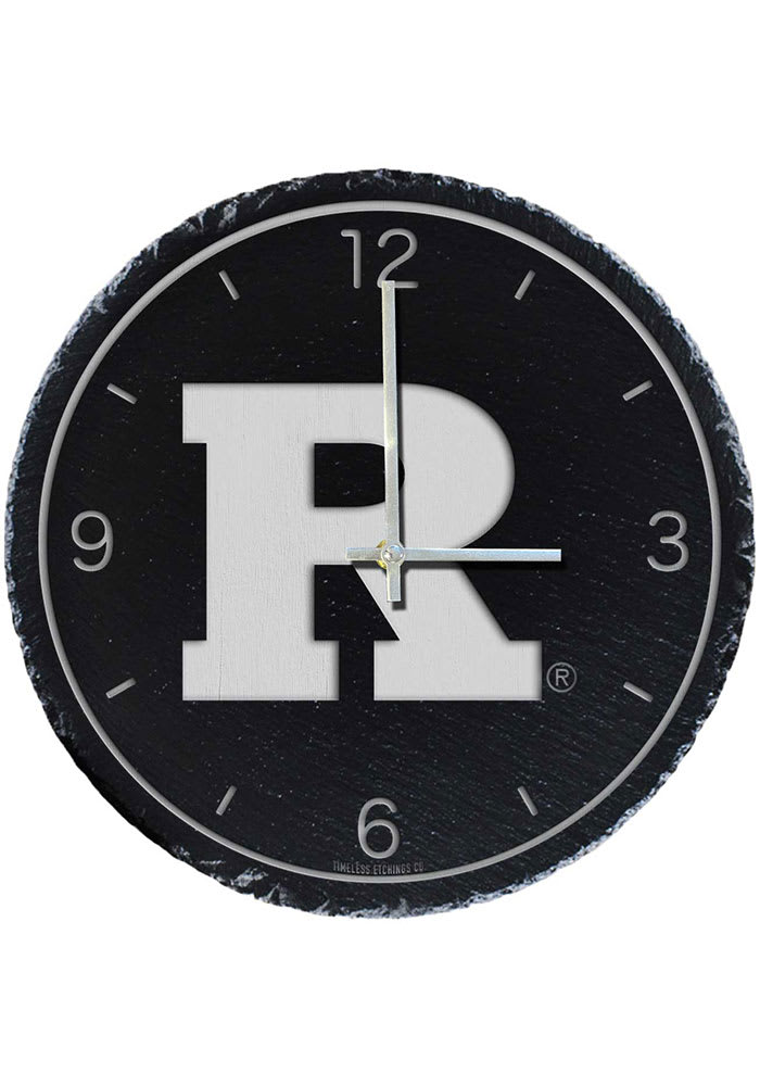 Rutgers Scarlet Knights GREY Slate Wall Clock - 52730232