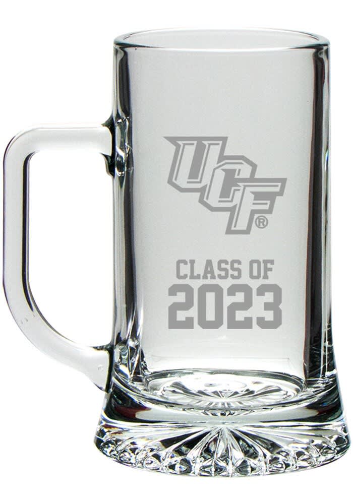 UCF Knights CLEAR Class of 2023 Hand Etched Crystal Maxim Mug Stein ...