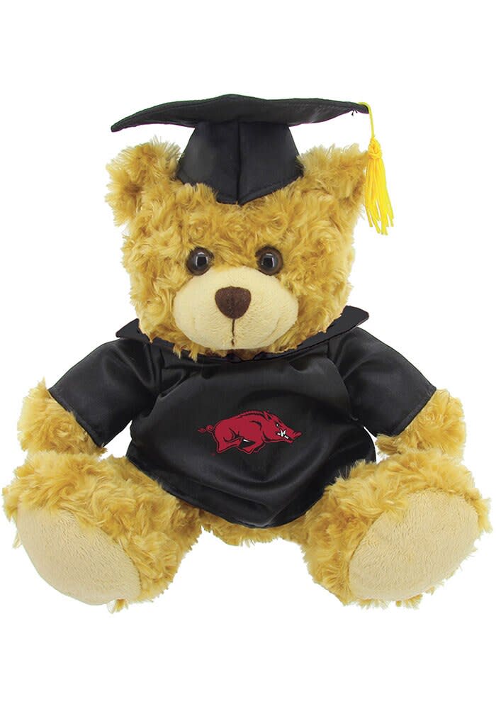 Jardine Arkansas Razorbacks BLACK Graduation Bear Plush - 52732432