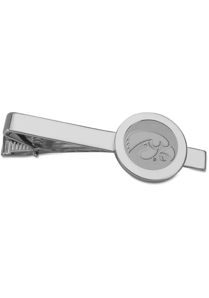 Iowa Hawkeyes SILVER Silver Bar Tie Tack - 52733365