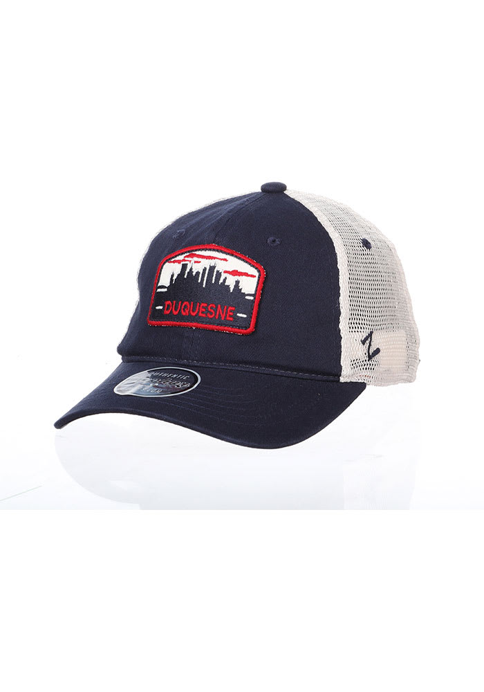 Duquesne Dukes NAVY Prom Meshback Adjustable Hat - 5353770