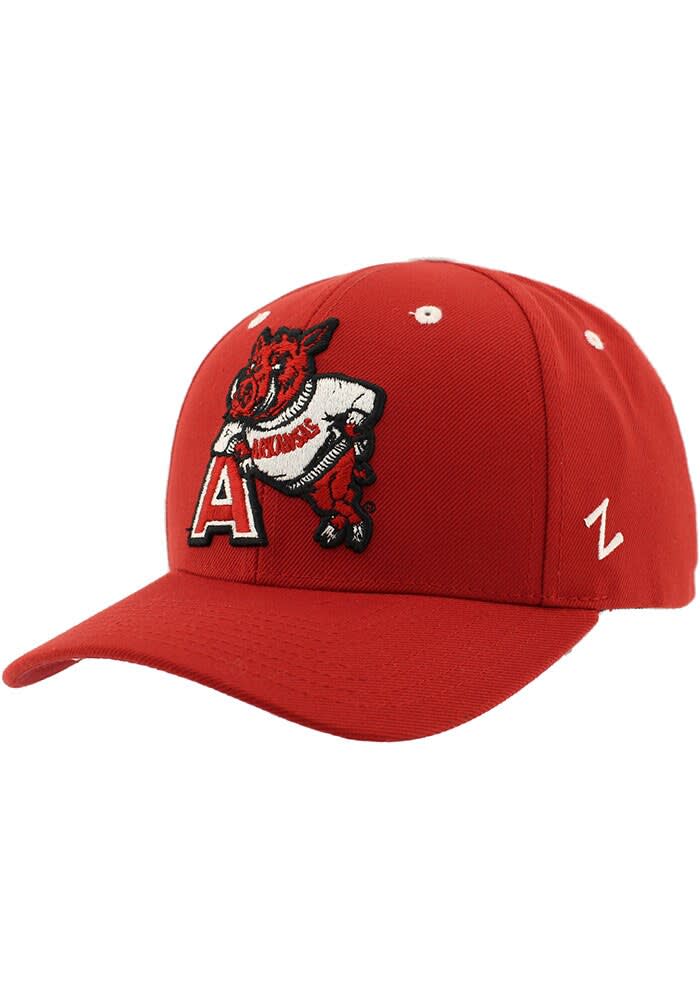 Zephyr Arkansas Razorbacks CARDINAL Competitor Adjustable Hat - 5354702