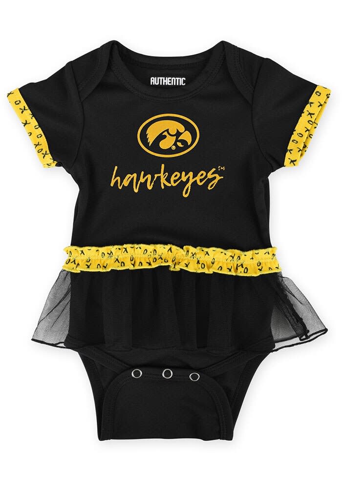 Baby BLACK Iowa Hawkeyes Sylvia One Piece - 54300047