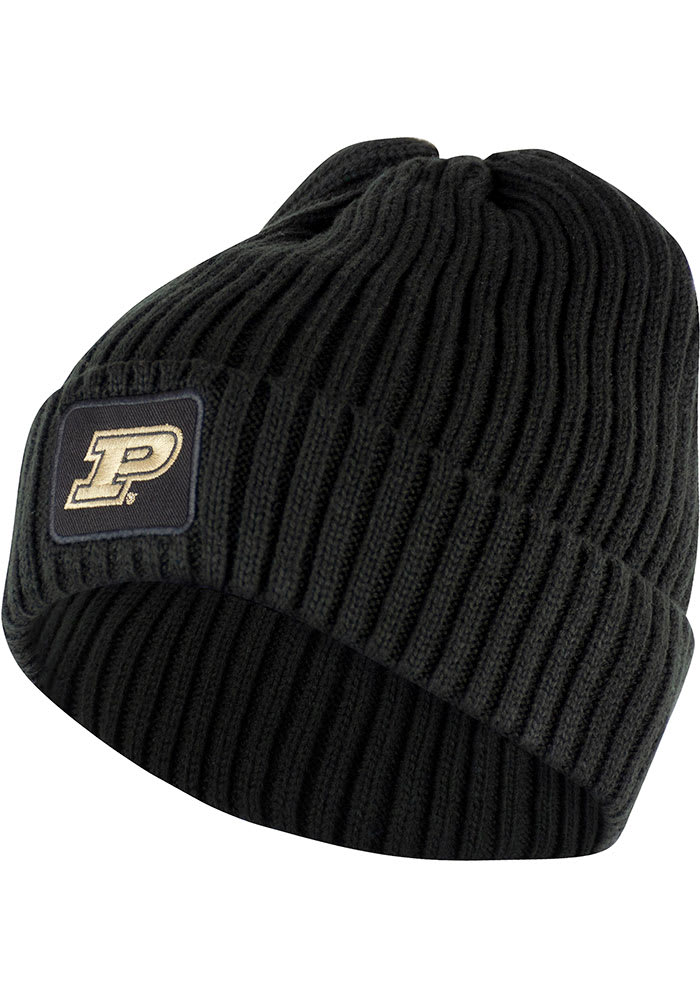 Purdue Boilermakers BLACK Hats Felton Knit