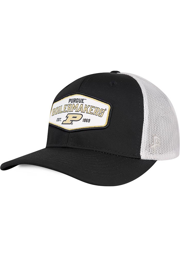 Purdue Boilermakers Desmond Trucker Adjustable Hat - BLACK
