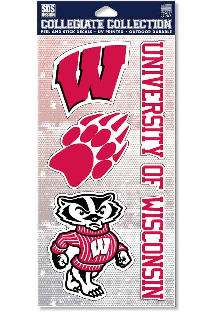 Wisconsin Badgers Auto Decal - 547158770057