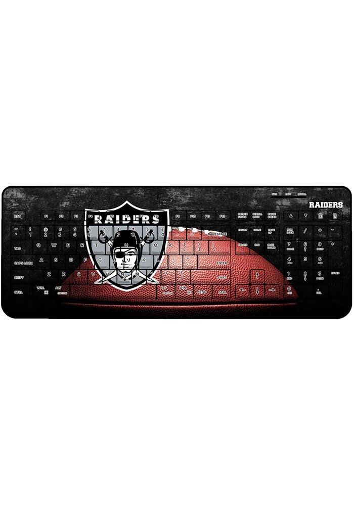 Las Vegas Raiders BLACK Historic Legendary Wireless Keyboard - 551464573