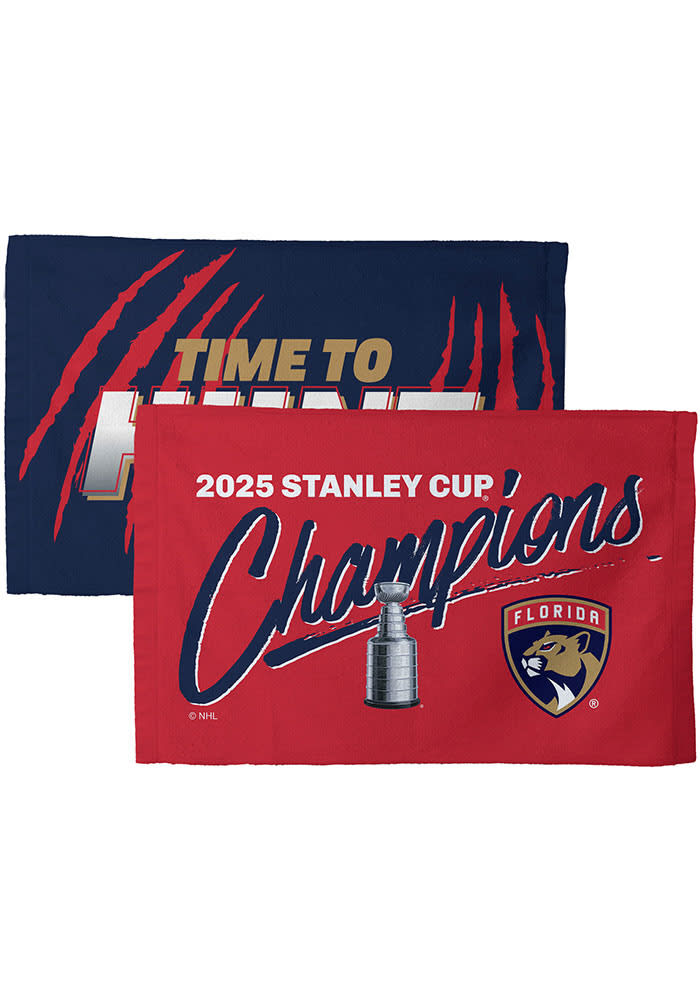 Florida Panthers NAVY 2025 Stanley Cup Champions 2 Pack Fan Rally Towel - 55212488