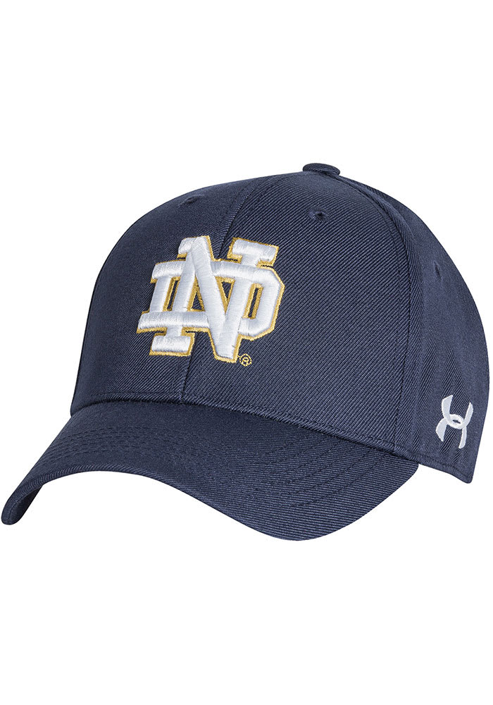 Under Armour Notre Dame Fighting Irish OTS Structured Adjustable Hat - NAVY