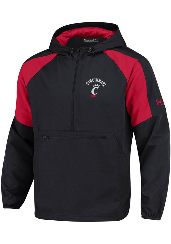 Under Armour Mens BLACK Cincinnati Bearcats Gameday Anorak - 55292927