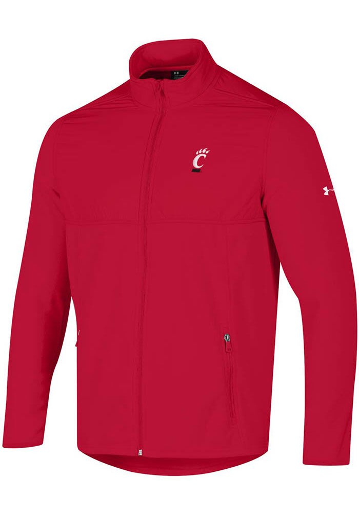 Under Armour Mens Red Cincinnati Bearcats Gameday Polartec Vest - 55292928