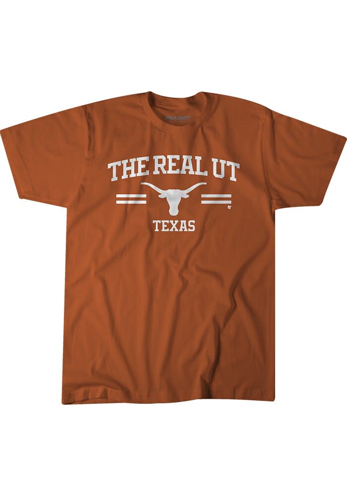 BreakingT Texas Longhorns BURNTORANGE The Real UT Short Sleeve Fashion ...