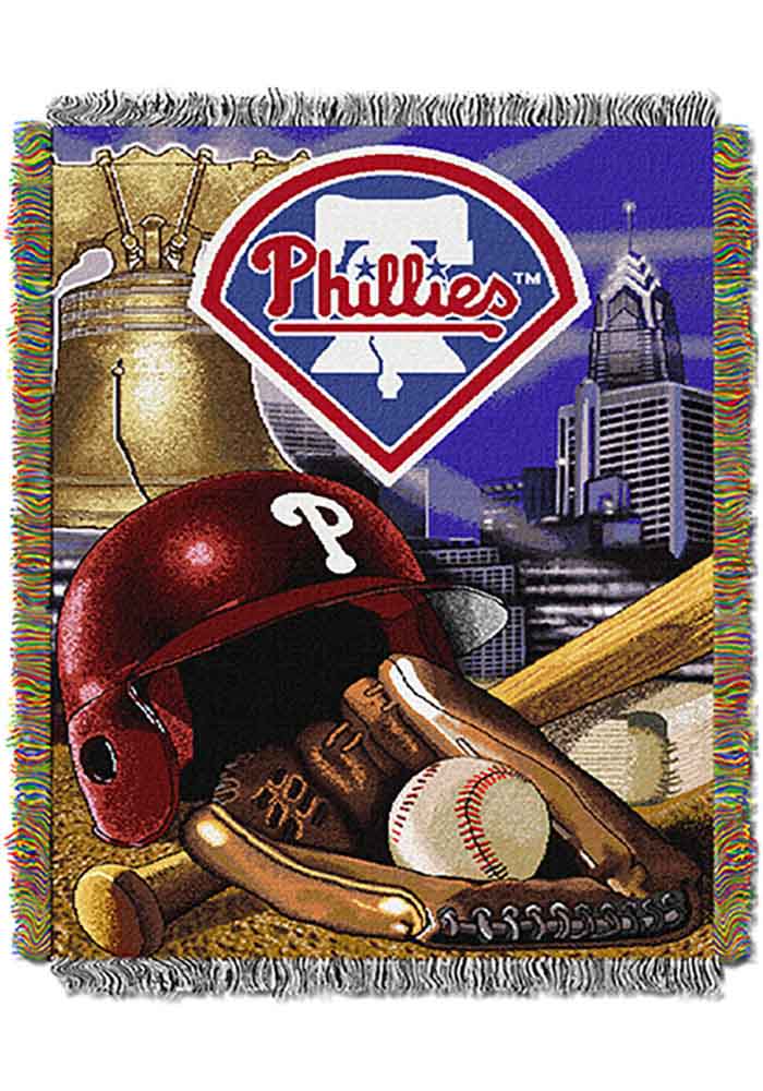 Philadelphia Phillies Red 48x60 Home Field Advantage Tapestry Blanket ...