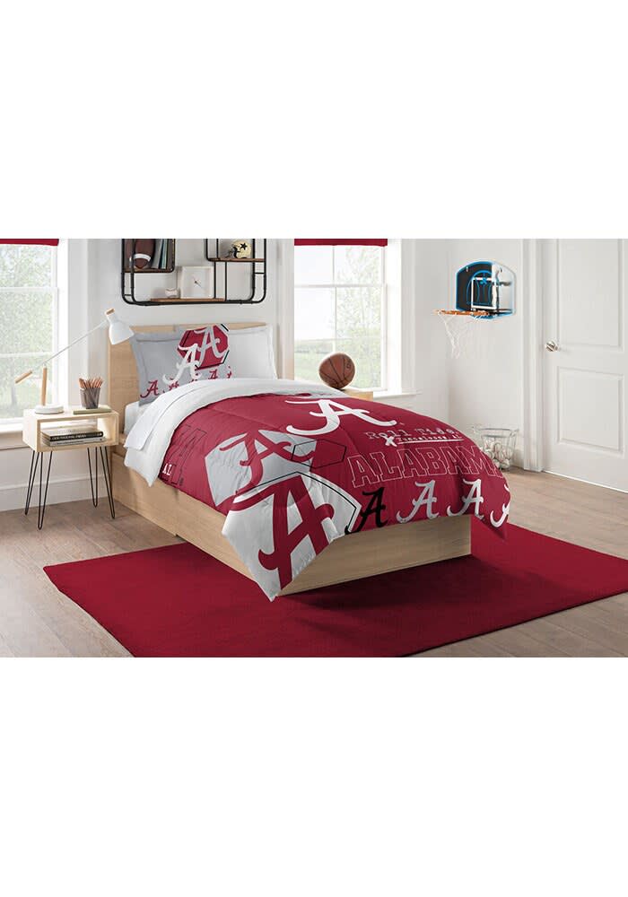 Alabama Crimson Tide Hexagon Twin Comforter