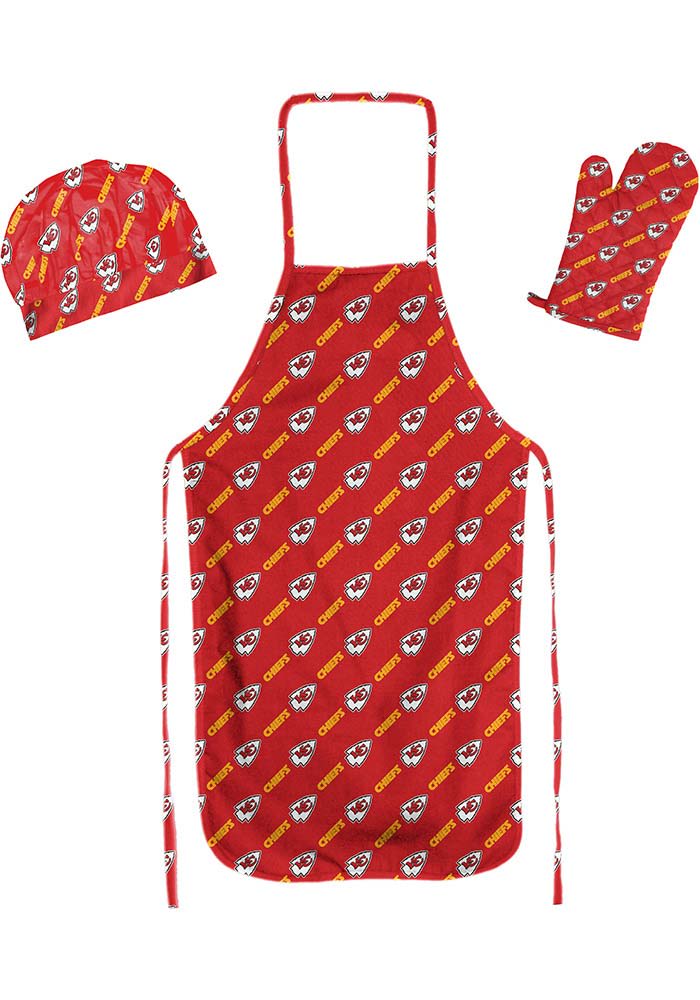 Kansas City Chiefs Team Logo Apron Set