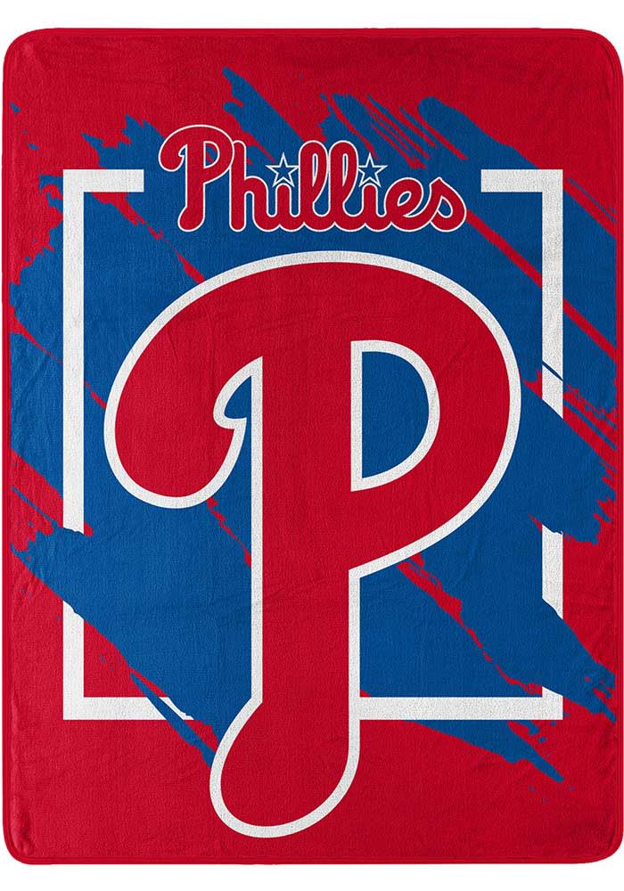 Philadelphia Phillies BLUE Dimensional Micro 46x60 Raschel Throw ...