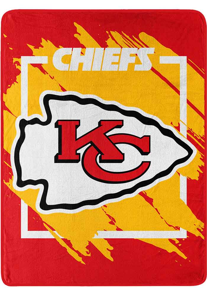 Kansas City Chiefs Dimensional Micro Raschel Blanket - RED