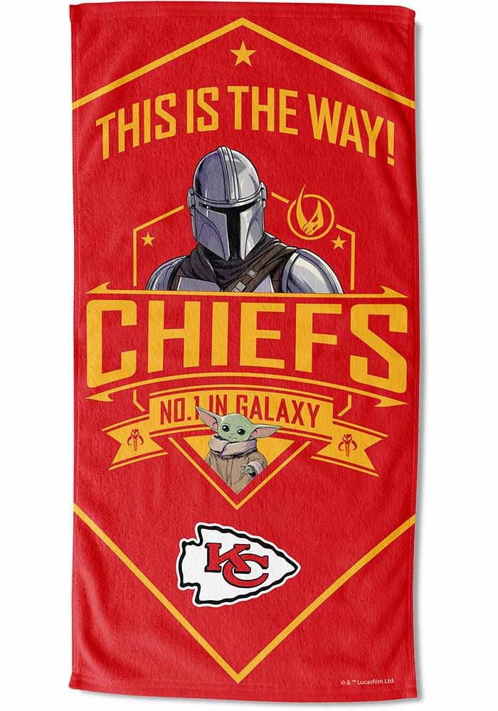Kansas City Chiefs Hugger Beach Towel Beach Towel