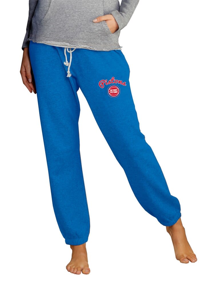 Detroit Pistons Concepts Sport Womens Blue Mainstream Sweatpants - 56200360