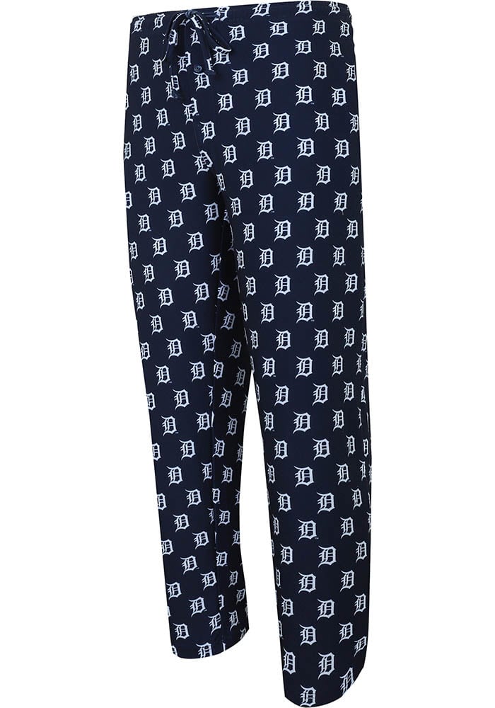 Detroit Tigers Navy Blue Detroit Tigers Gauge Lounge Pants