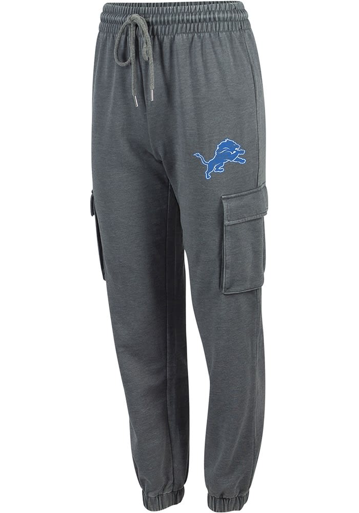 Detroit Lions Concepts Sport Womens CHARCOAL Instep Sweatpants - 56204094