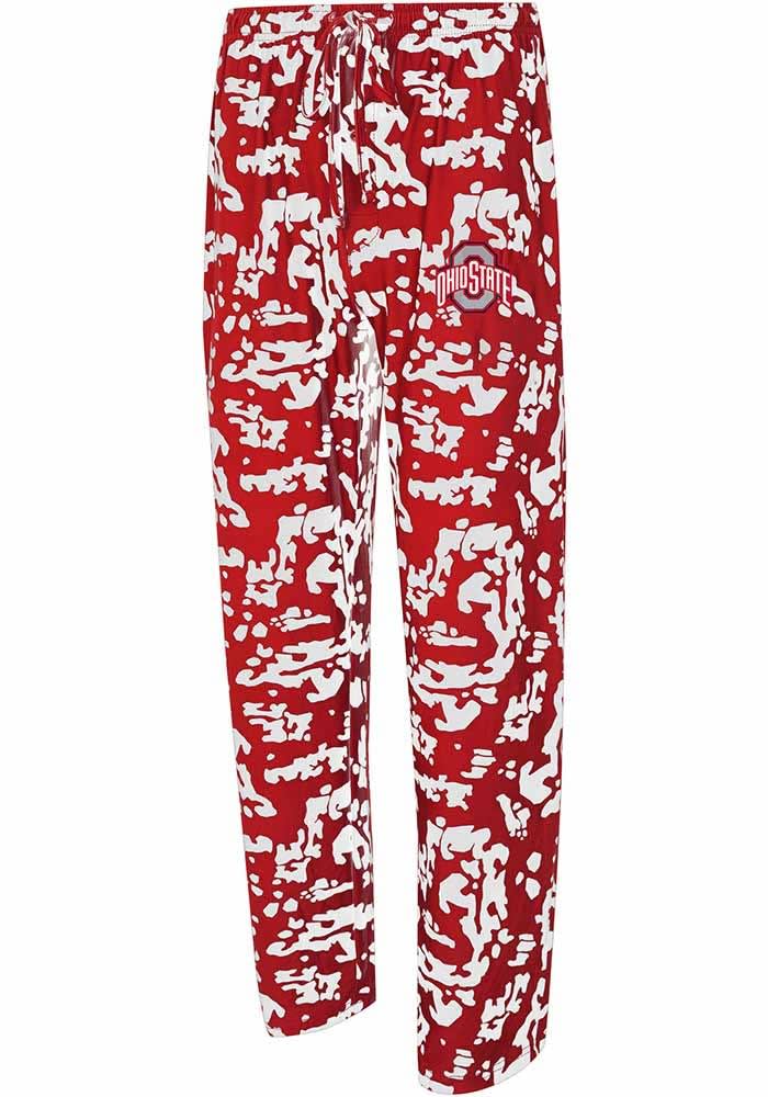 Concepts Sport Mens Red Ohio State Buckeyes Striped Multi-Color ...