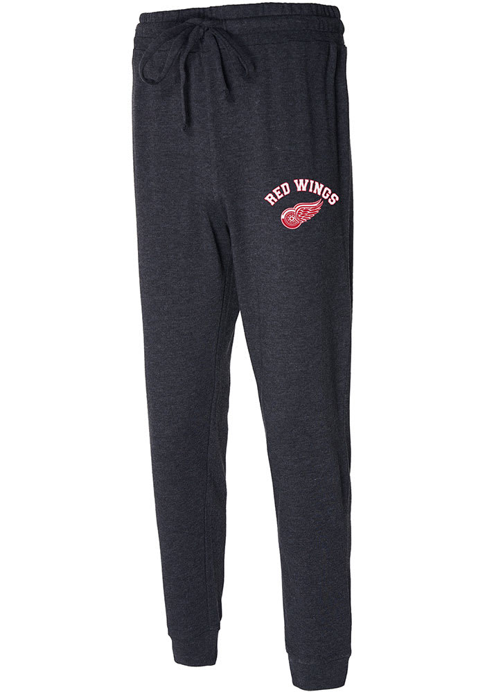 Detroit Red Wings Scotch Bottoms Fashion Sweatpants - Grey