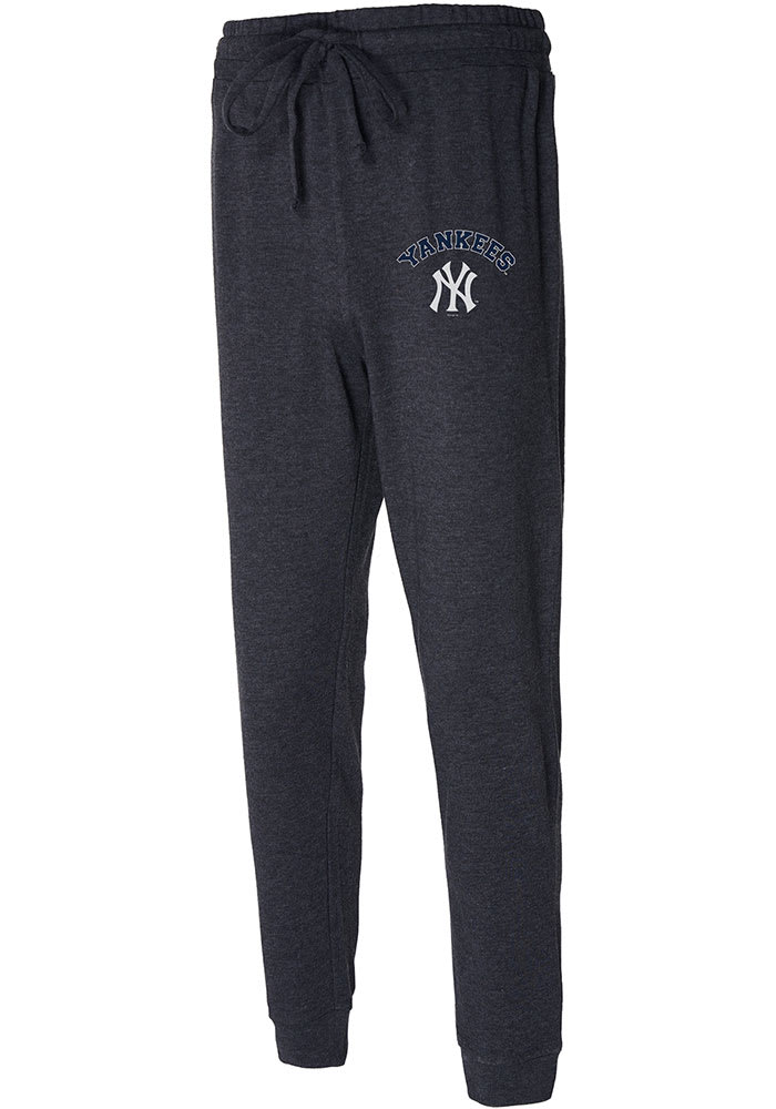 New York Yankees Scotch Bottoms Fashion Sweatpants - Grey